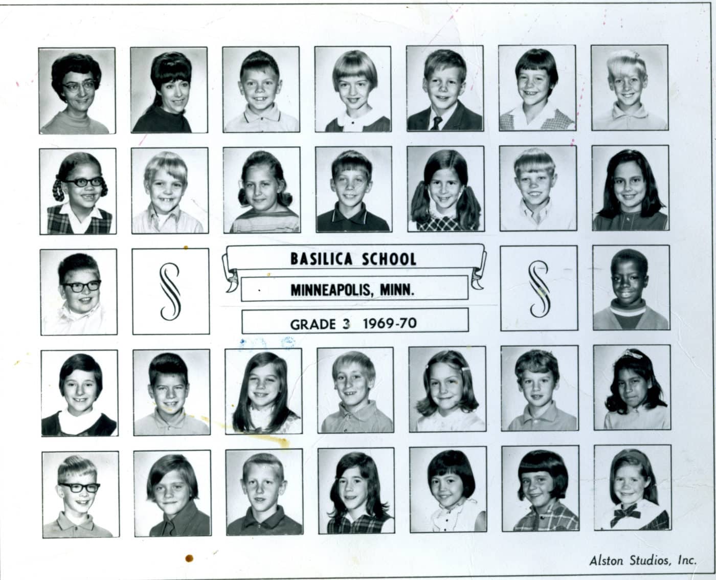 1969 1970 3rd Grade | The Basilica of Saint Mary