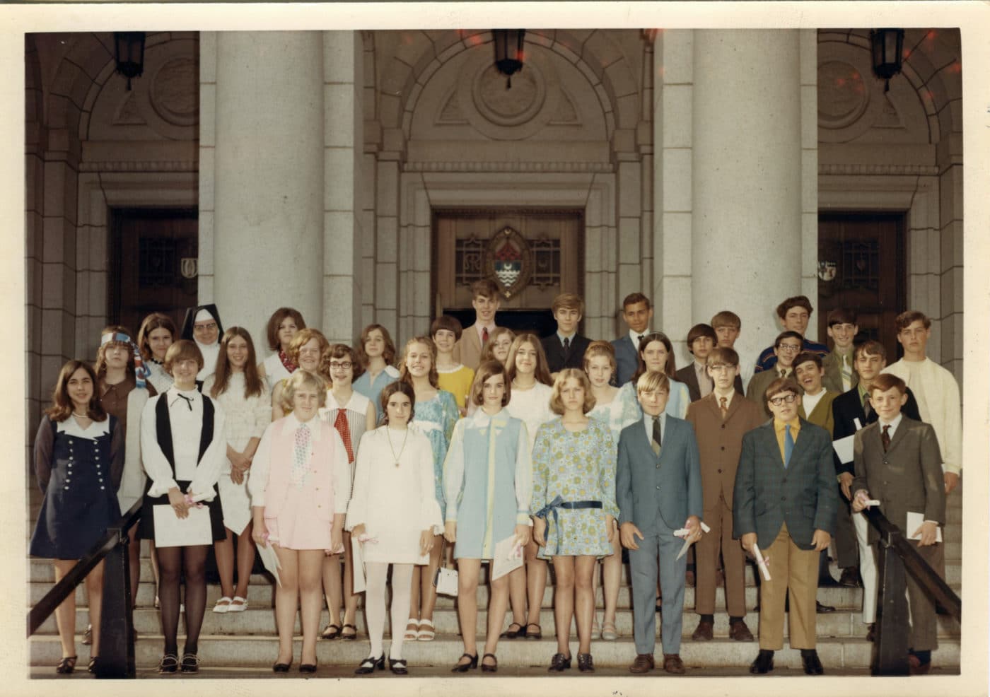 1970 8th Grade Grad Class | The Basilica of Saint Mary