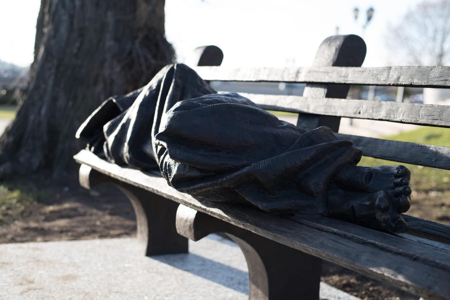 Homeless Jesus | The Basilica of Saint Mary