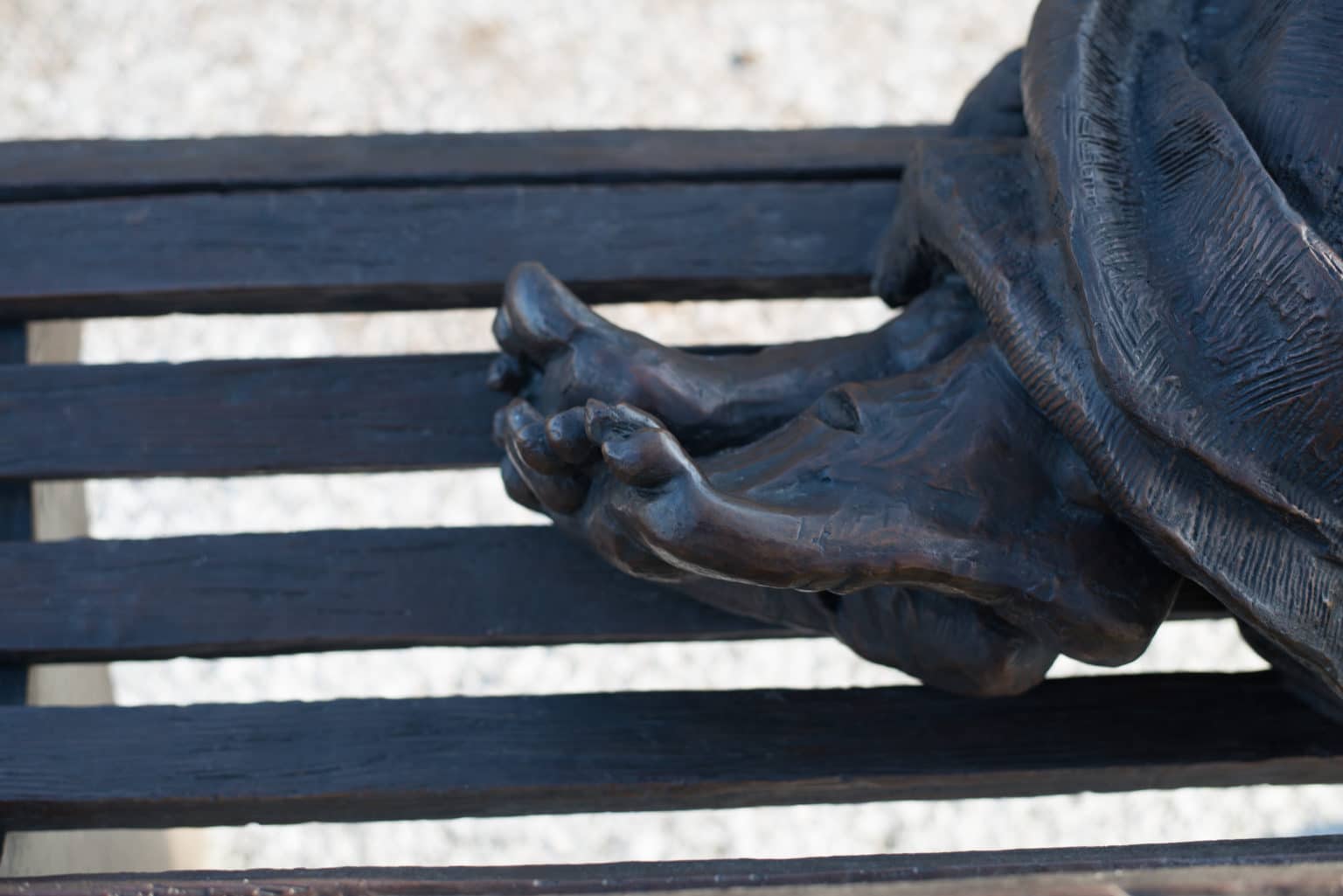 Homeless Jesus | The Basilica of Saint Mary