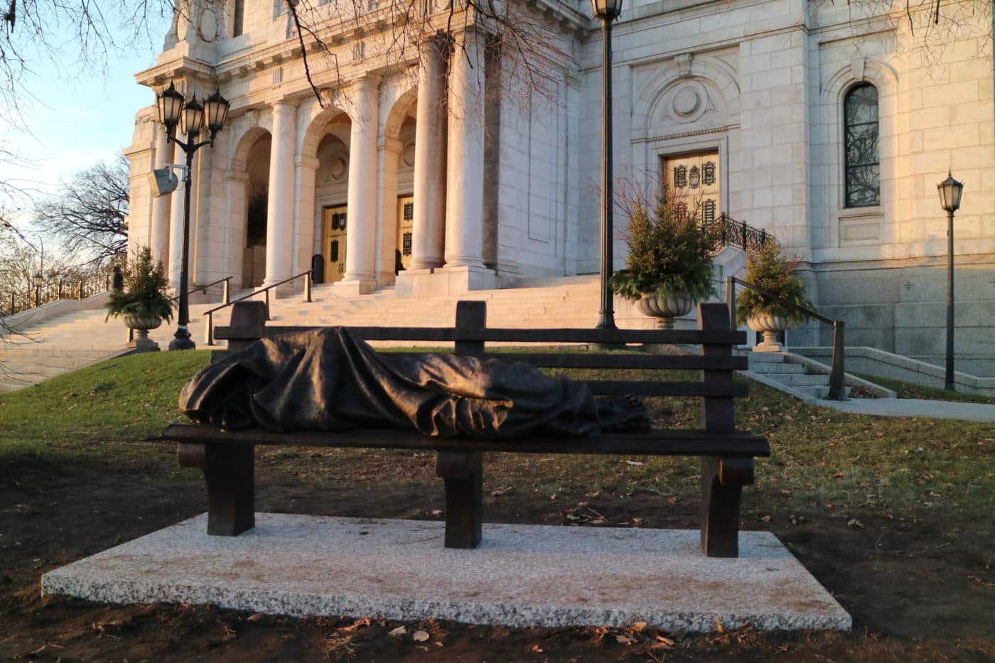 Homeless Jesus | The Basilica of Saint Mary