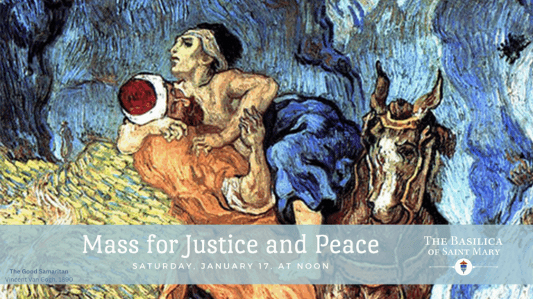 Mass For Justice And Peace (1) | The Basilica of Saint Mary